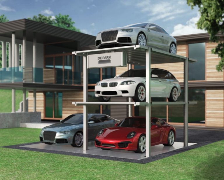 Retractable garage - space-saving and versatile 🚘 DE-PARK